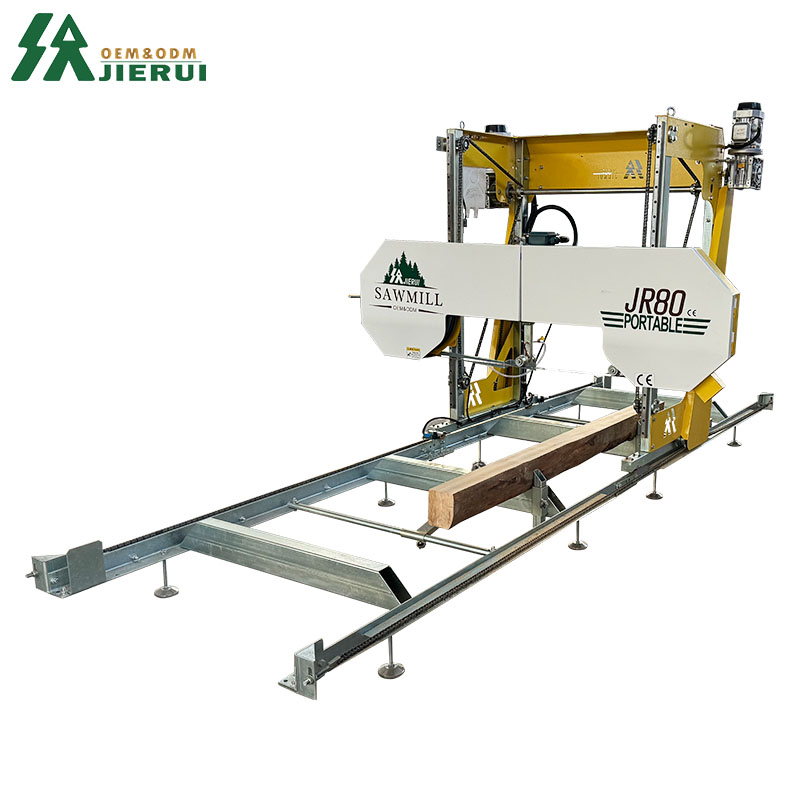 Automatic Electric Portable Sawmill Log Cutting Machine Factory ...