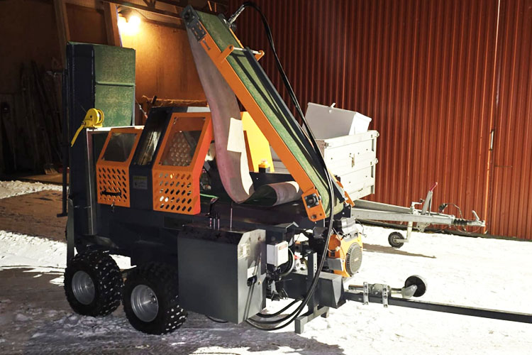 CE Certification · Direct Supply From Europe · 30T Firewood Processor ...